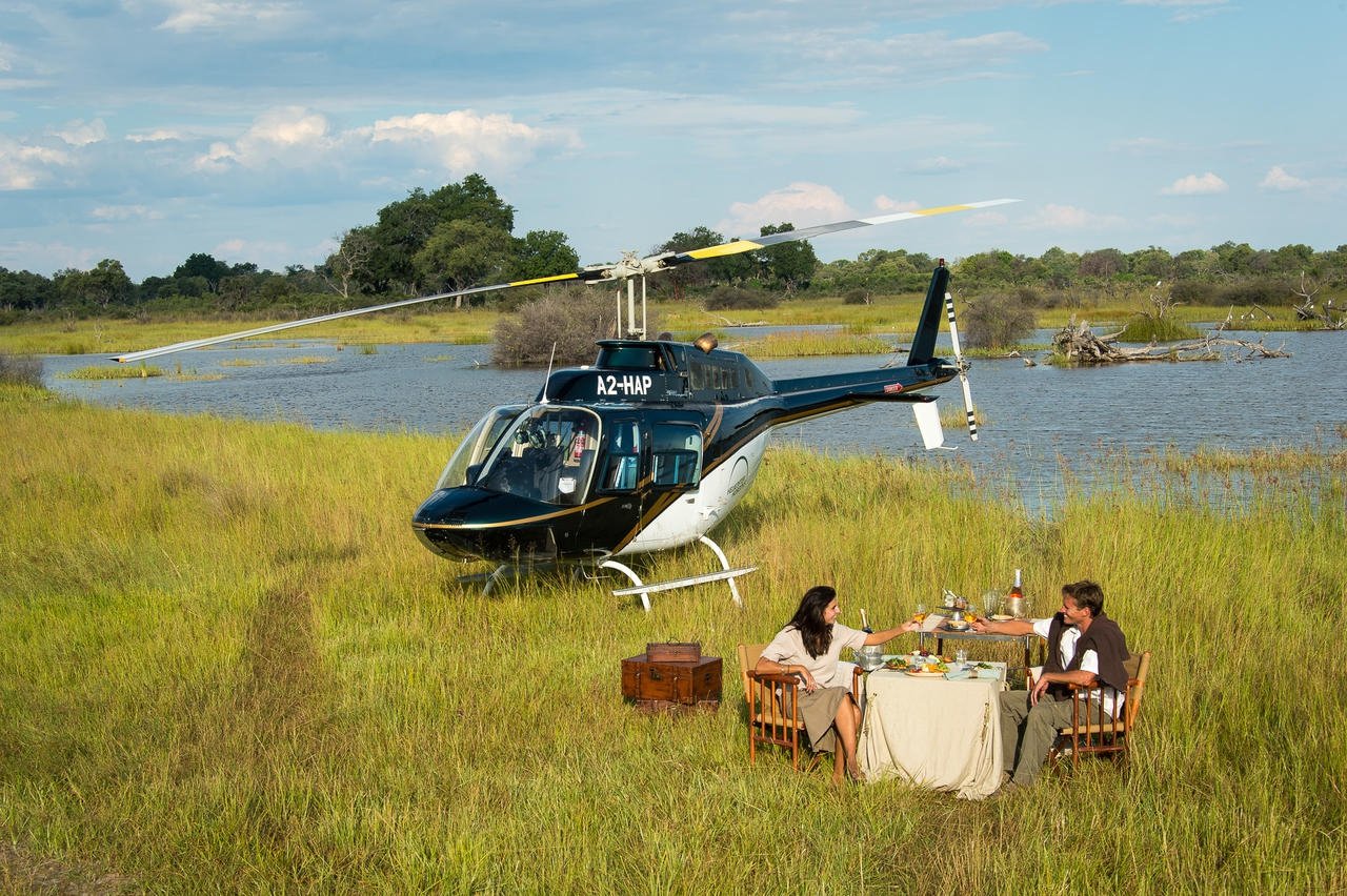 Ultimate Private Luxury Helicopter Safari Packages In Africa